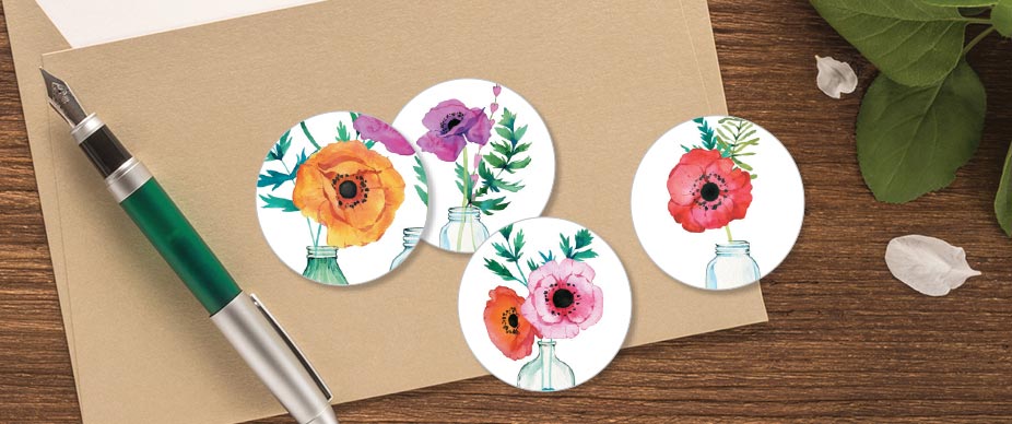 Custom Labels, Custom Printed Labels | Colorful Images